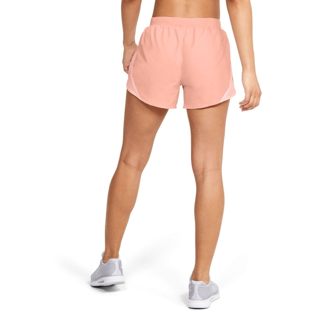 Shorts de corrida feminino under armour fly by 2 0 1350196 689 