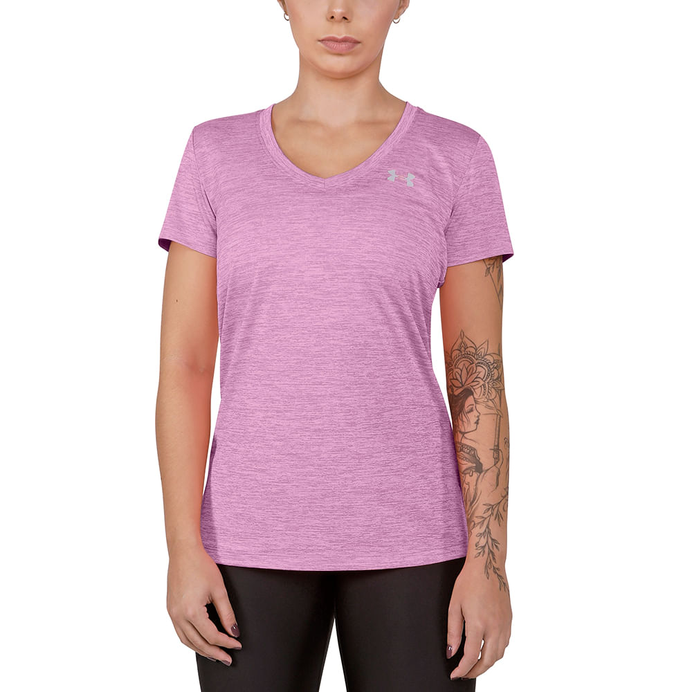 Camiseta de Treino Feminina Under Armour Tech SSV-Twist M